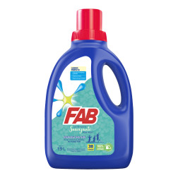 Fab Detergente lavandería. Ropa limpia y el mundo protegido | Fab