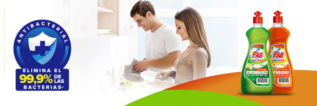 Fab Detergente lavandería. Ropa limpia y el mundo protegido | Fab